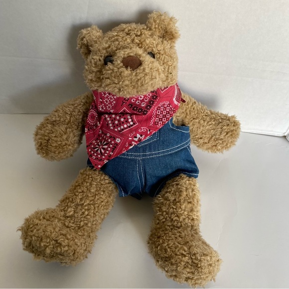 Build-A-Bear | Toys | Buildabear Plushstuffed Bear 4 Made 1997 Vintage ...